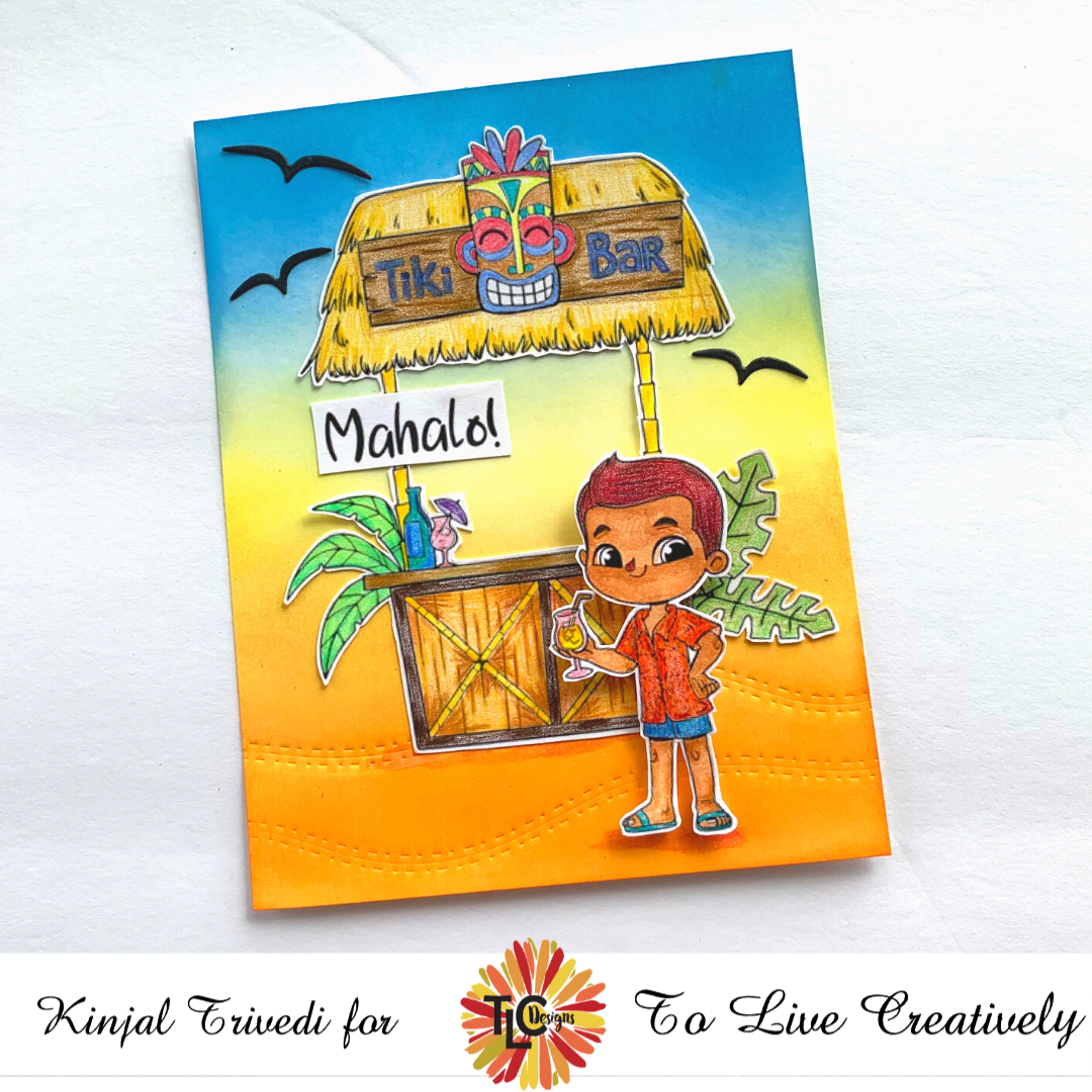 Mahalo Beach Card – TLC Designs