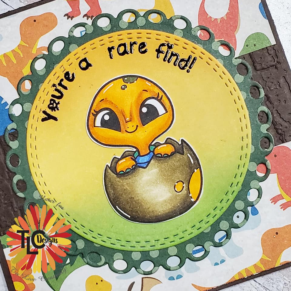 From Turtle-iscious to a DINO-mite card!! – TLC Designs