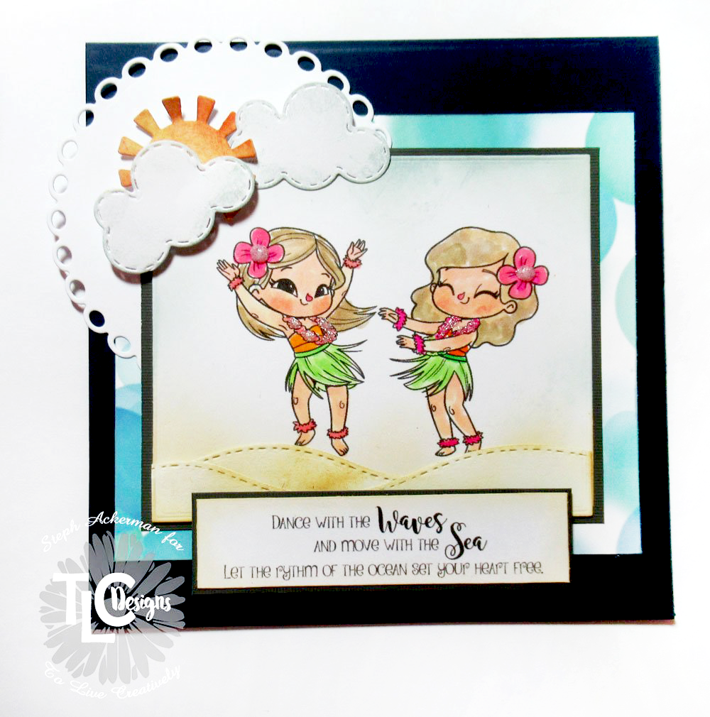Hello Hula Stamp set – TLC Designs