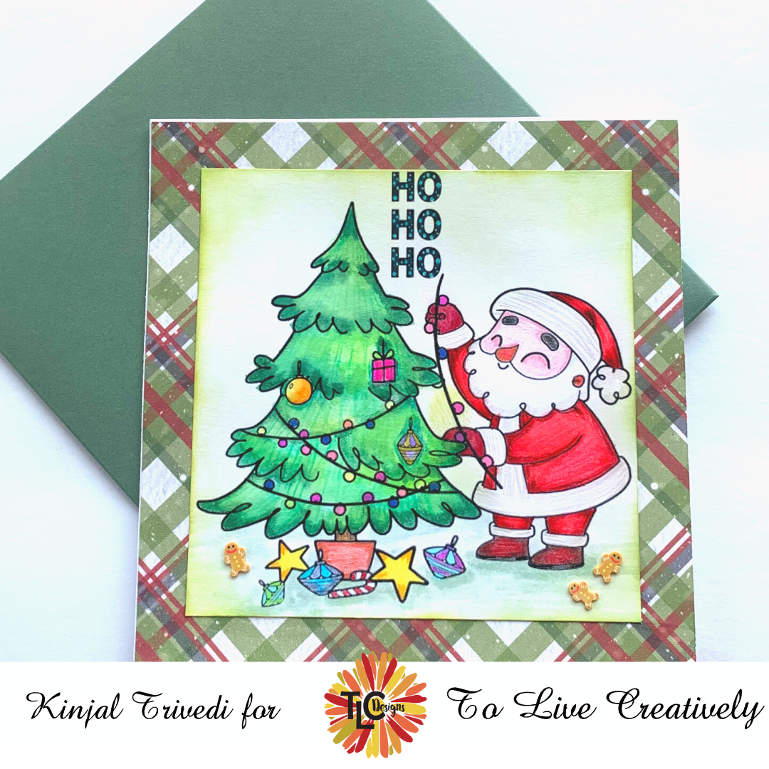 Santa Helps Decorate – TLC Designs