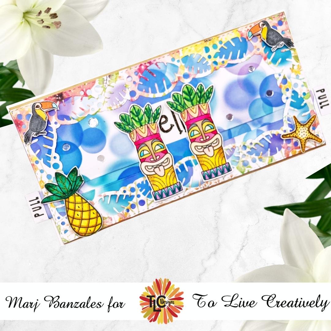 Hello Slider Card – TLC Designs