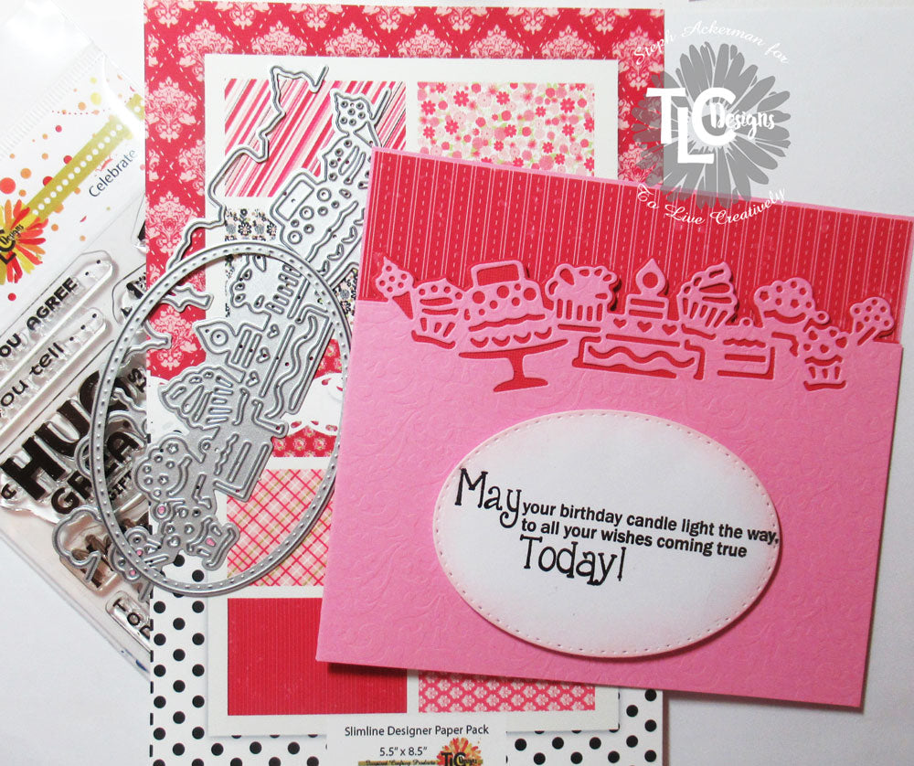 Die Cut Birthday Card – TLC Designs