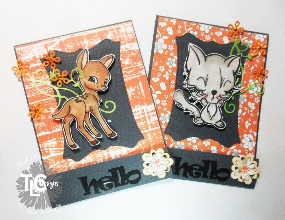 Matchbox Cards with TLC Designs