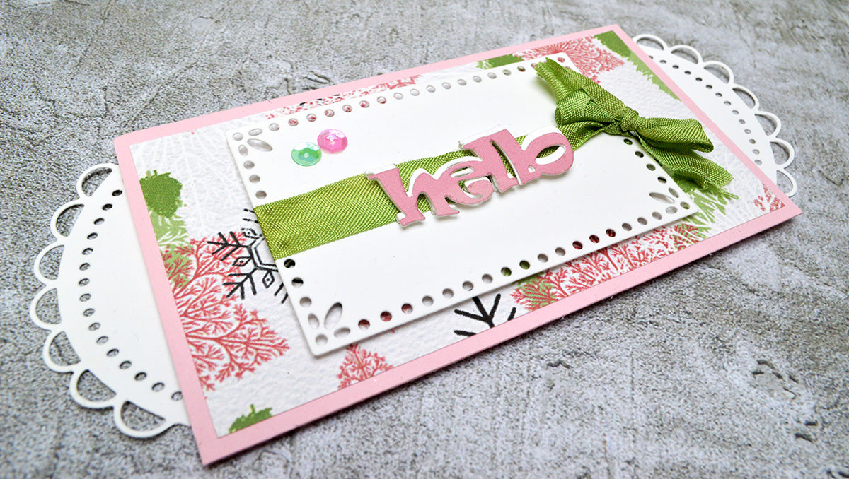 Peppermint Slimline Digital Paper Pack – TLC Designs